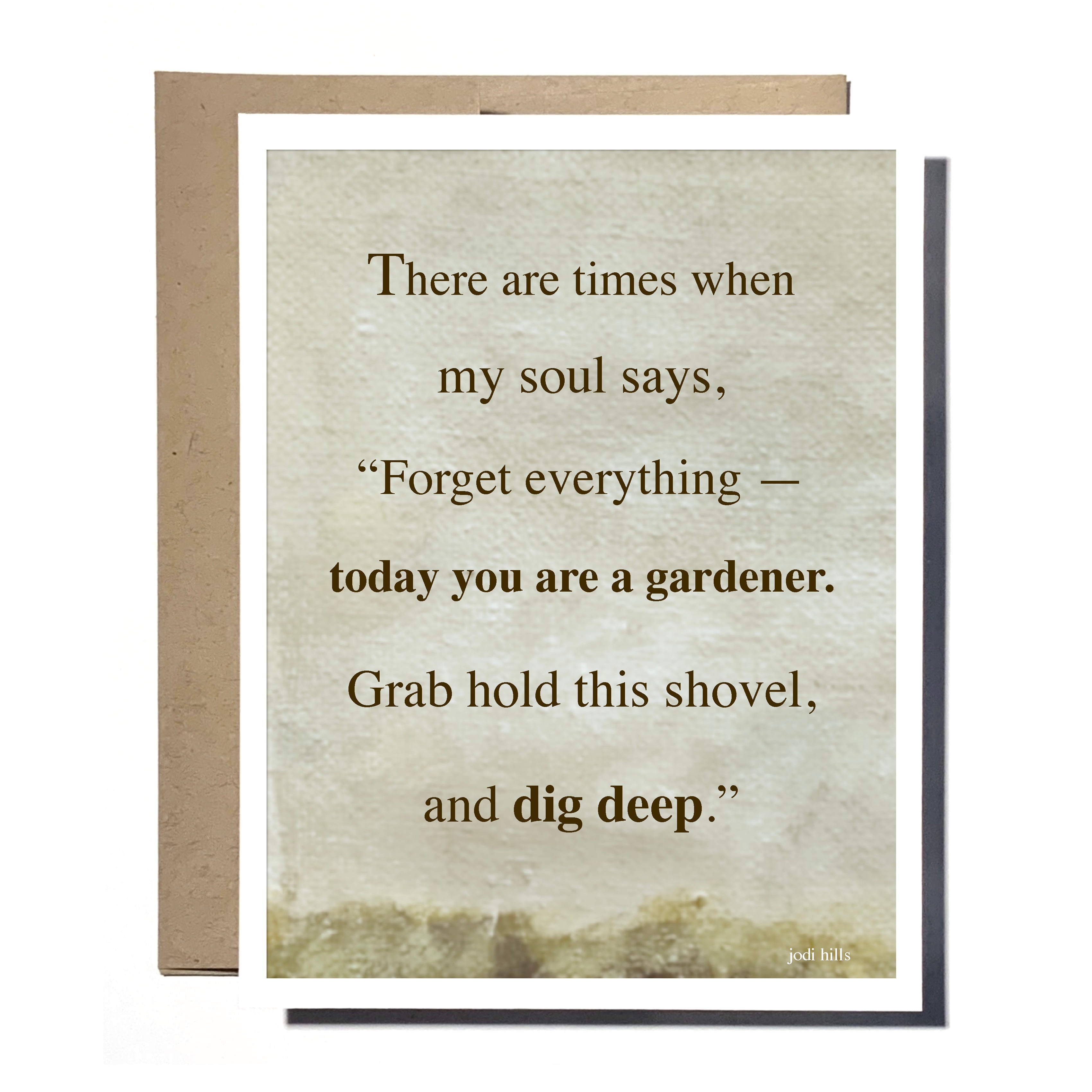 Grab hold. | Jodi Hills